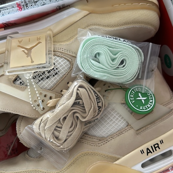Off-White | Shoes | Off White Jordan 4 Retro Sails | Poshmark